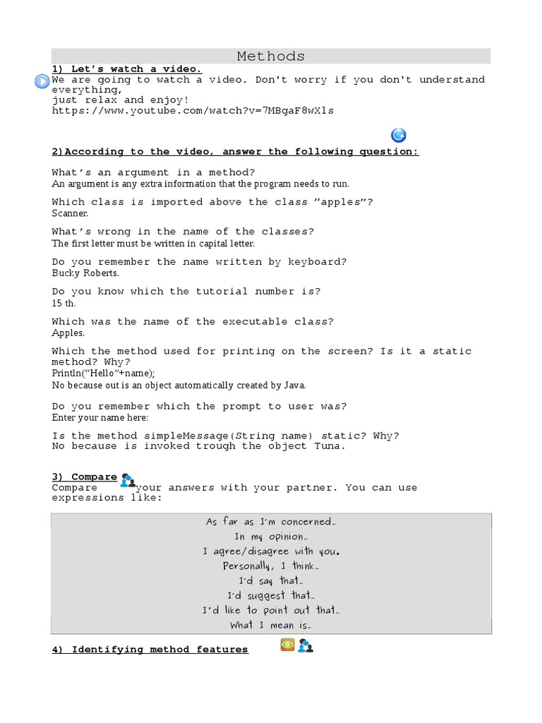 Understanding Method Scope, Overloading, and Headers | PDF | Method (Computer Programming ...