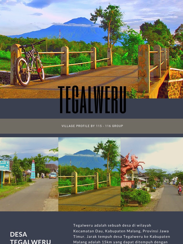 Profil Desa Tegalweru | PDF
