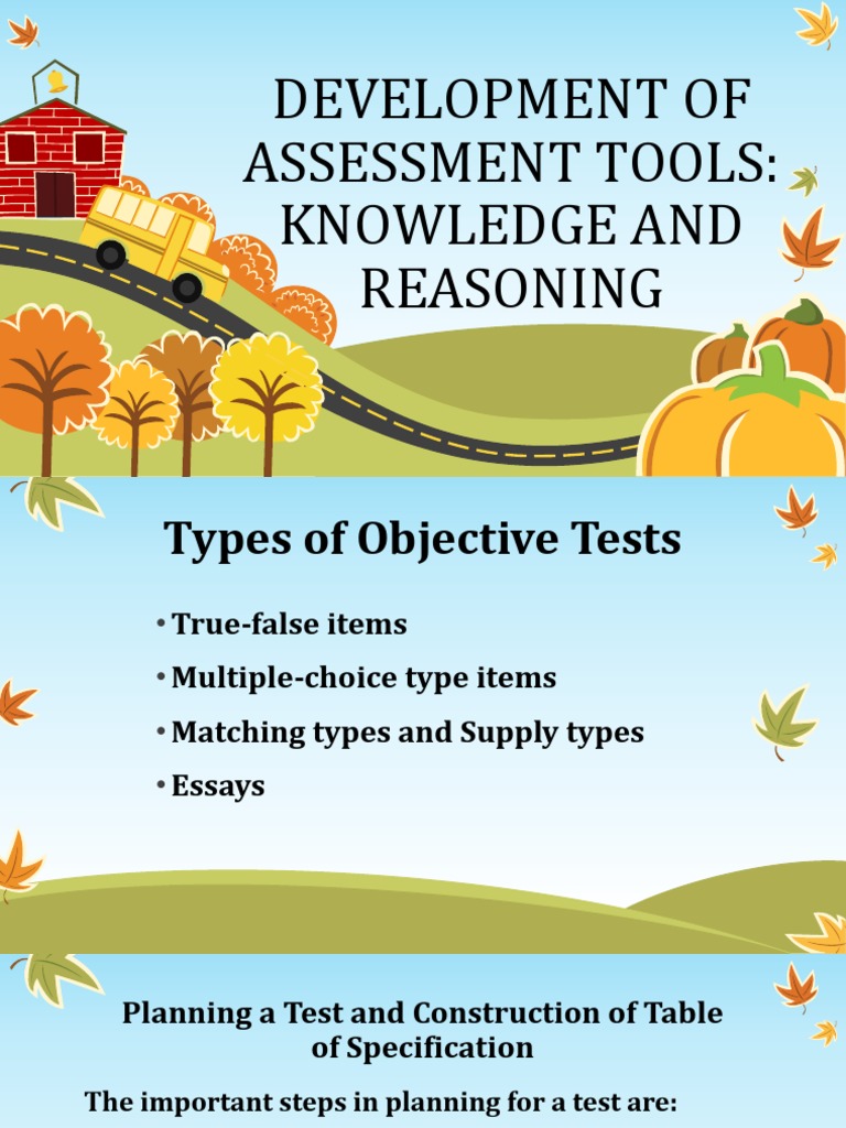 Educ 6 Development of Assessment Tools | PDF | Multiple Choice | Epistemology