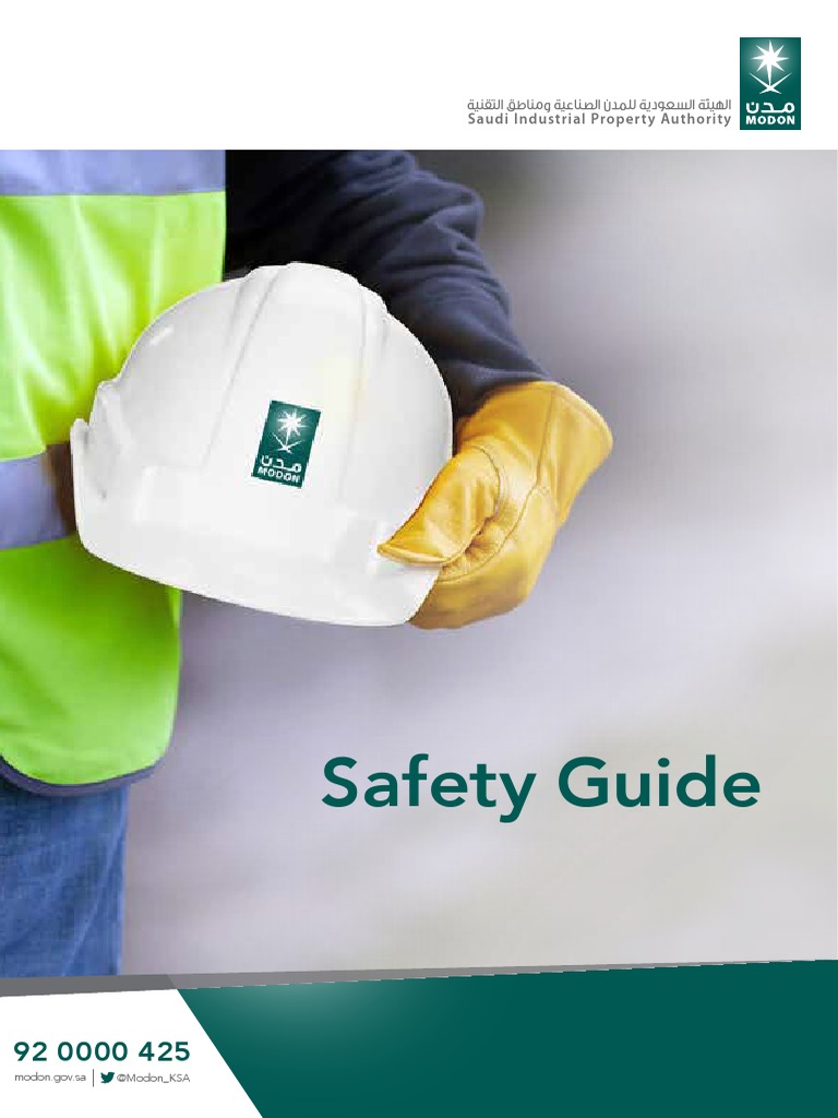 Modon - English Booklet Occupational Safety and Health Guide | PDF ...