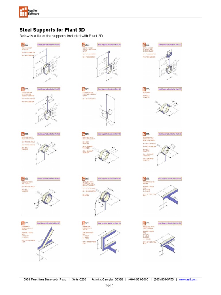Steel Supports List | PDF