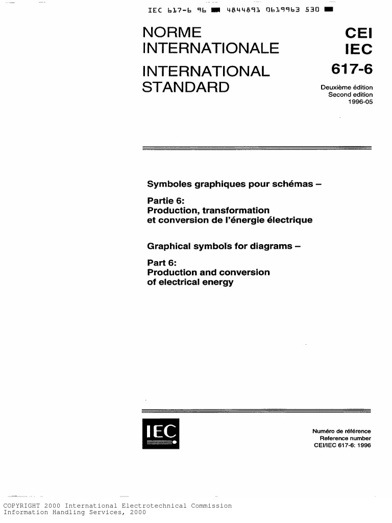 IEC 60617-6-1996 Scan PDF | PDF | International Electrotechnical ...