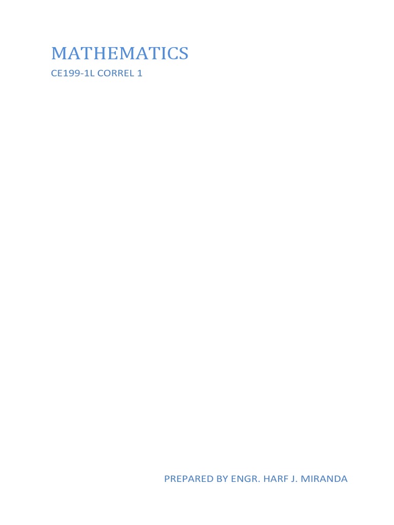 Correl 1 Lectures | PDF | Sphere | Circle