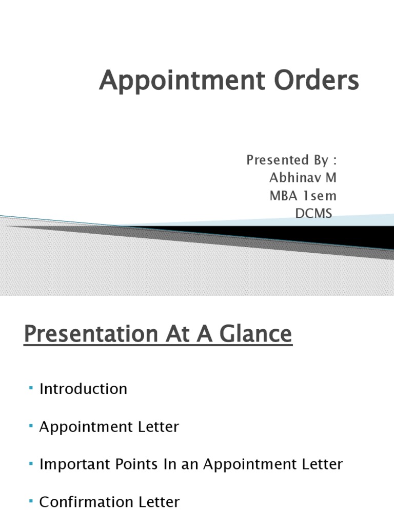 Appointment Orders | PDF | Economies | Government