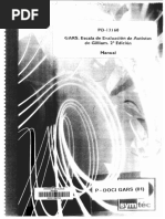 GARS 2 Cuadernillo | PDF