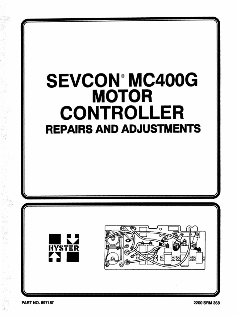 Sevcon Mc400g Motor Control-Repair | PDF