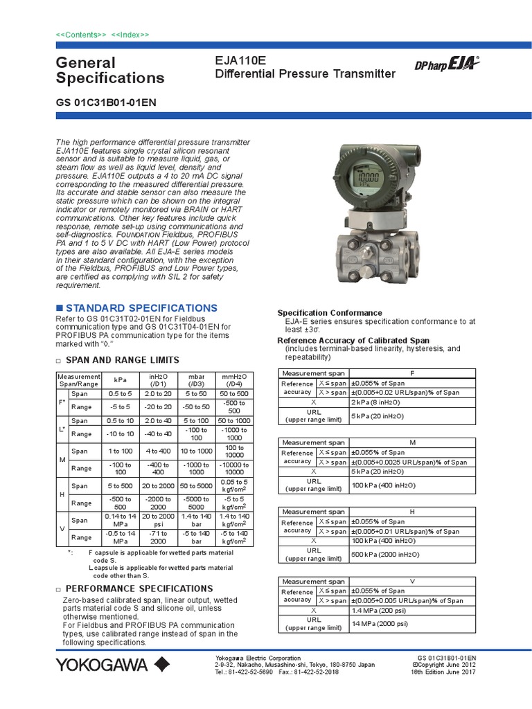Manual Sensor de Presion Diferencial | PDF | Pressure Measurement ...