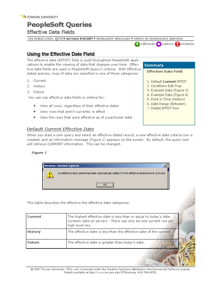 Queries Effective Date Field | PDF | Information Retrieval | Data