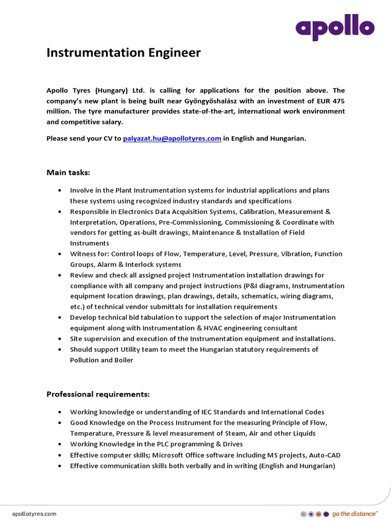 Instrumentation Engineer | PDF | Instrumentation | Programmable Logic Controller