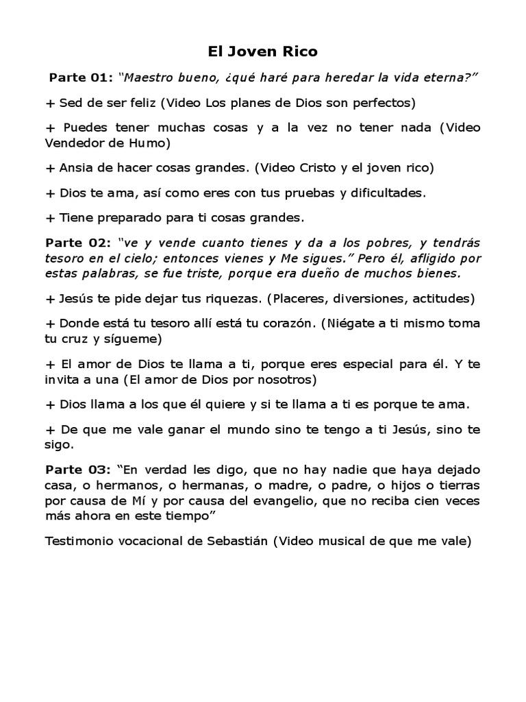 El Joven Rico | PDF