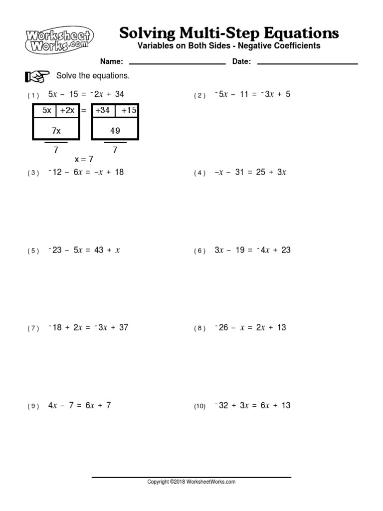 worksheetworks-solving-multistep-equations-1-8-pdf-mathematical