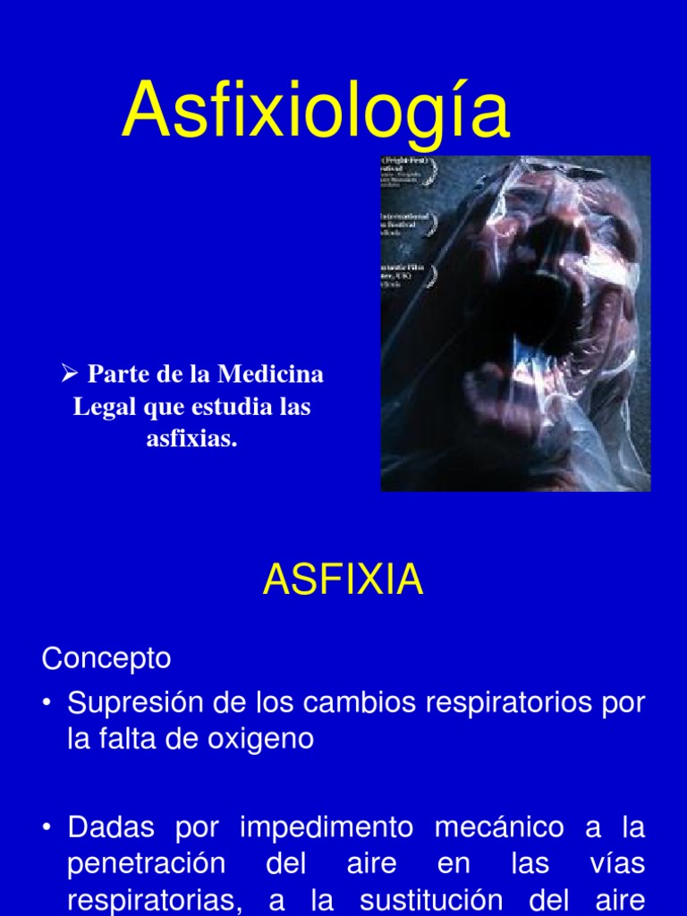 ASFIXIA | PDF | Pulmón | Sistema respiratorio