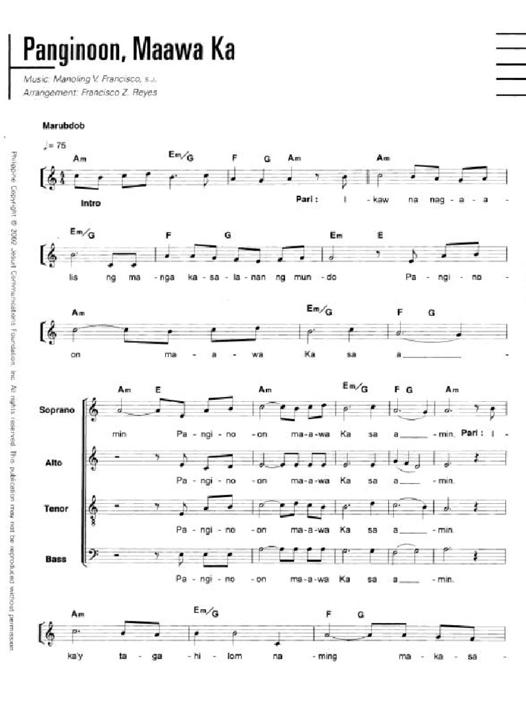 Panginoon, Maawa Ka PDF | PDF