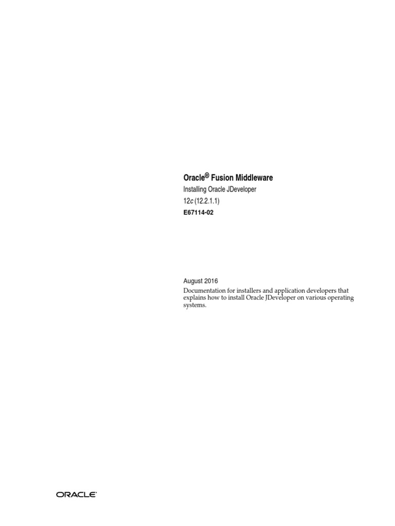 Configurando Oracle Jdeveloper Pdf Operating System Linux Distribution