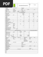 TEMA Heat Exchanger Specification Sheet | PDF | Heat Exchanger | Pressure
