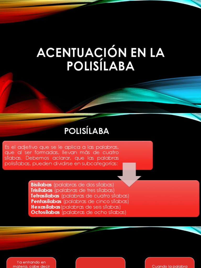 Acentuación en La Polisílaba | PDF | Tipología Lingüística | Fonología