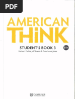 Think Level 3 Student's Book Overview | PDF
