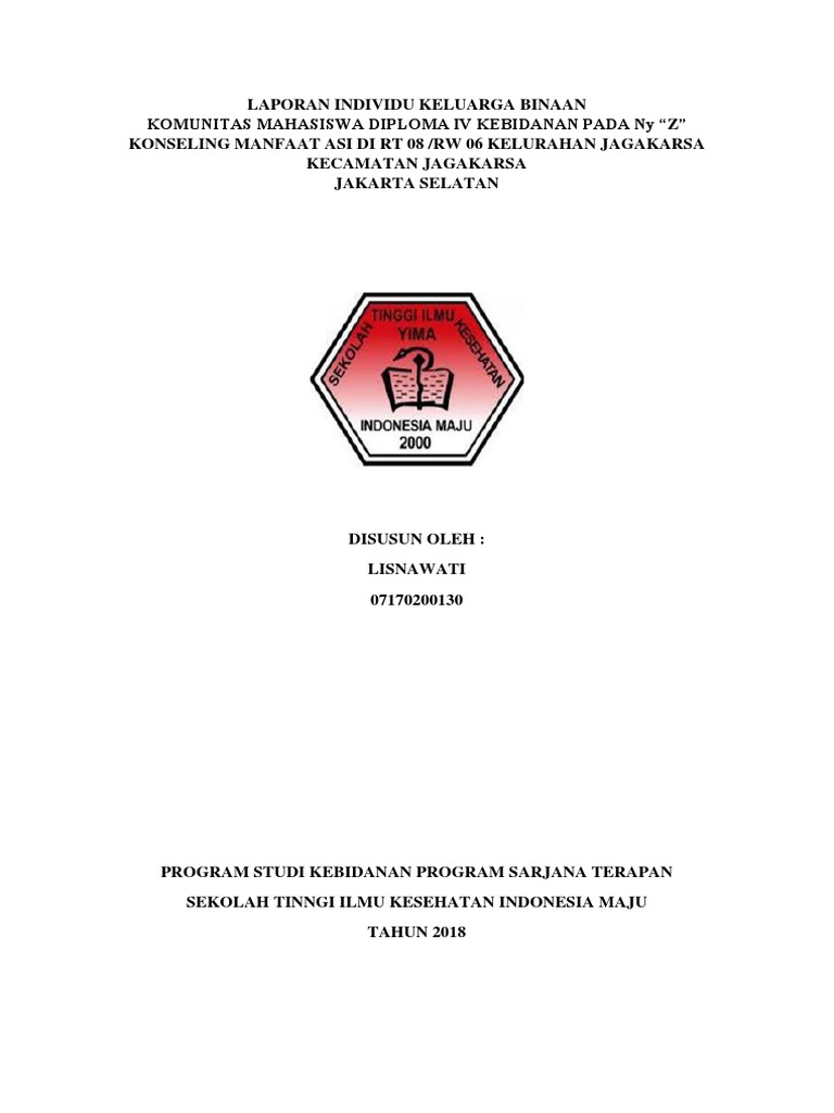 Contoh Caper Stikim Laporan | PDF