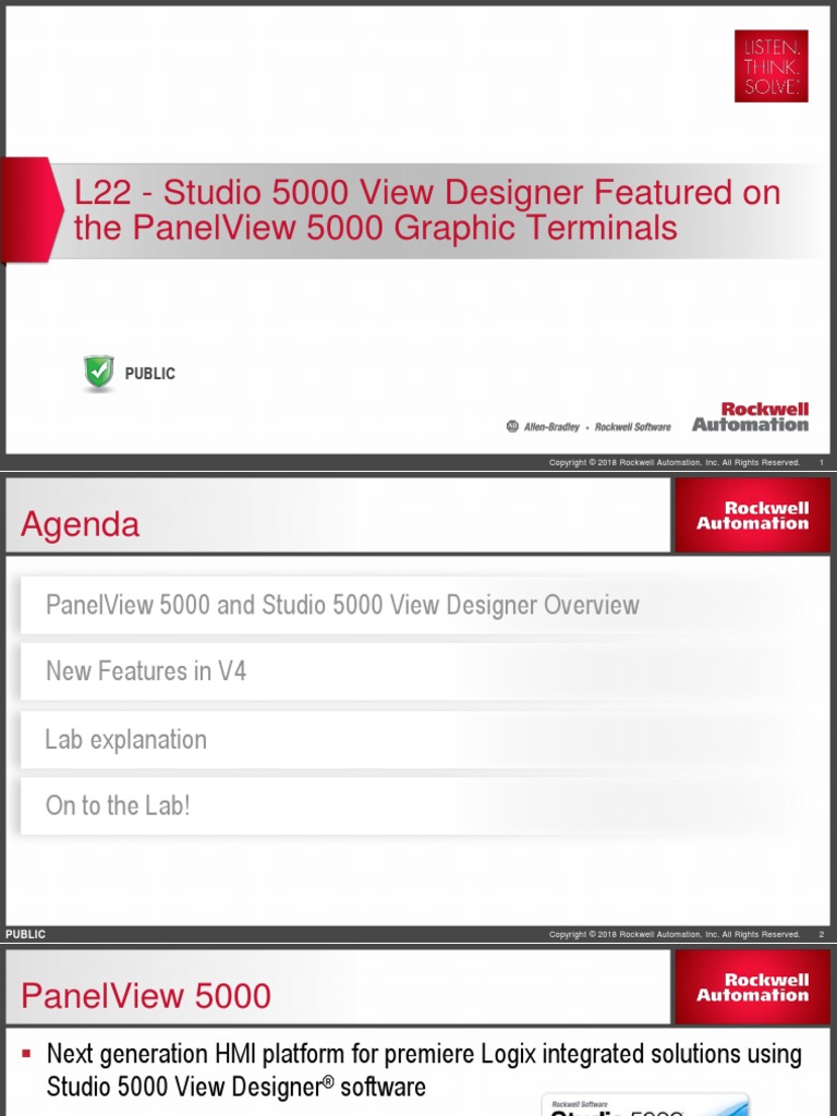 L22 - Studio 5000 View Designer Featured On The Panelview 5000 Graphic ...