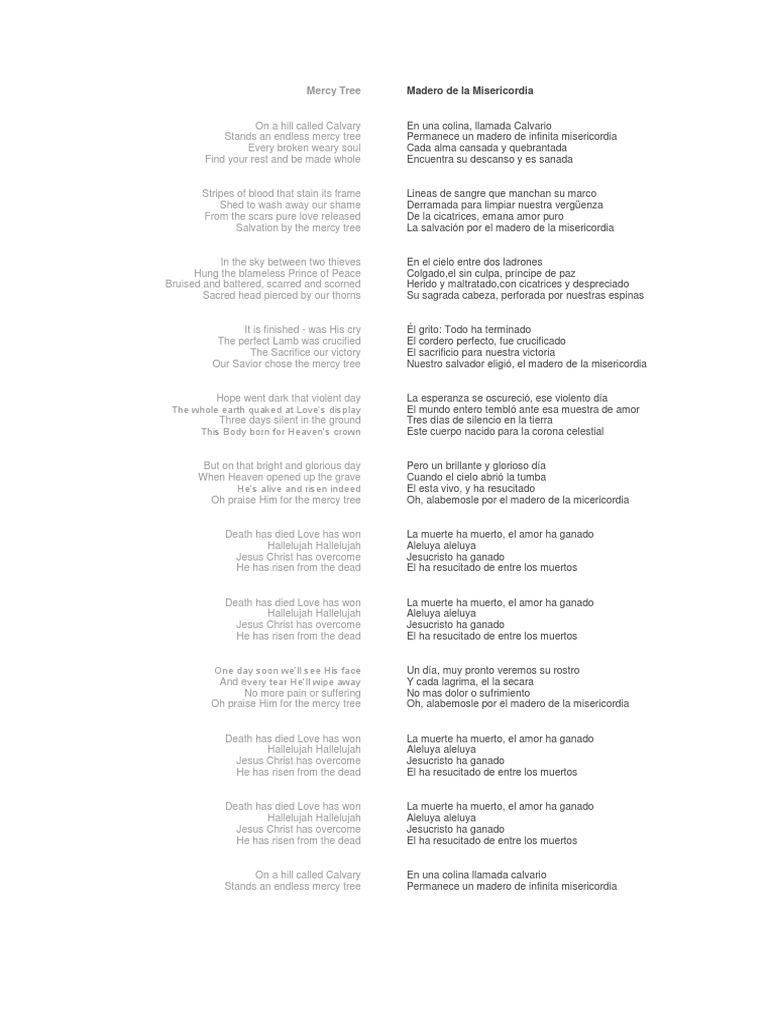 Mercy Tree | PDF | Ocio