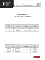 Signage Installation Method Statement | PDF | Safety | Scaffolding