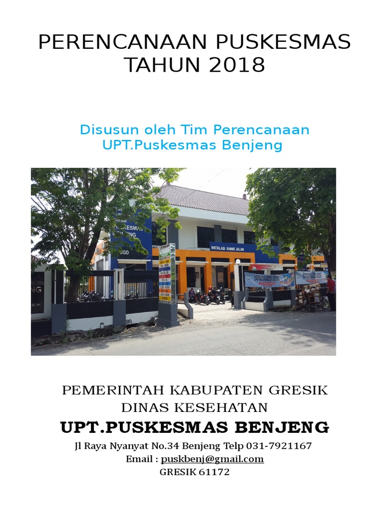 PERENCANAAN DAN RUK 2017 PUSKESMAS BENJENG Tabel (Revisi) | PDF