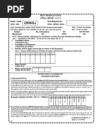 OMR Sheet for 50 Questions PDF | PDF