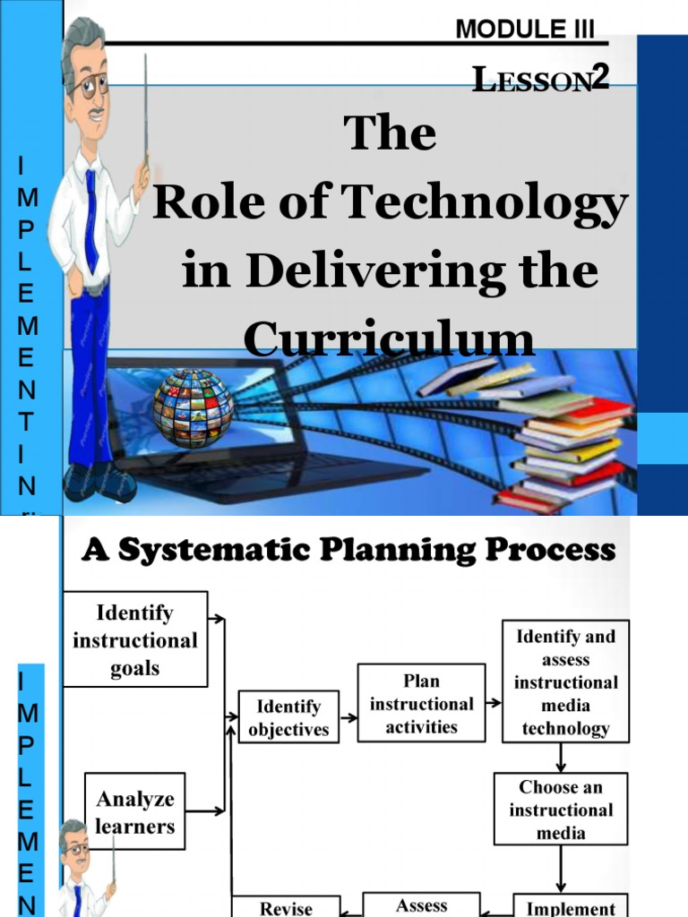 Module 3 Lesson 2 The Role of Technology in Delivering The Curriculum | PDF