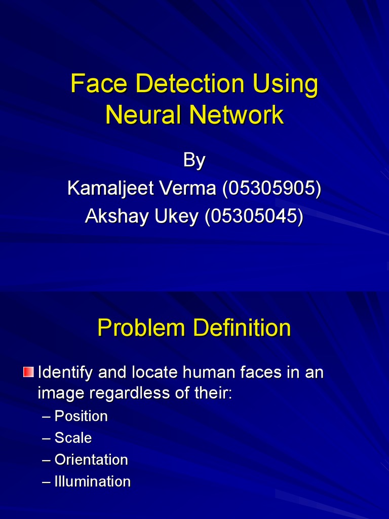 Face Detection Using Neural Network Pdf Artificial Neural Network Computational Neuroscience 