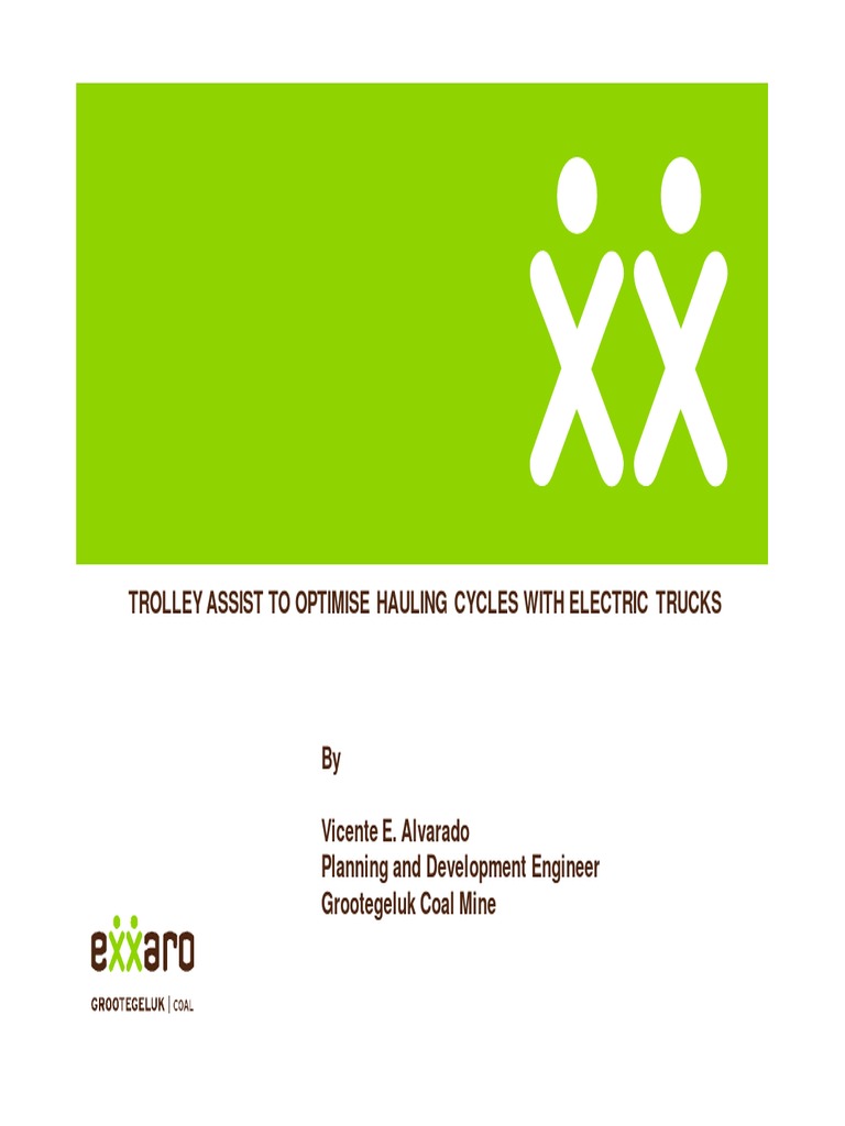 Trolley Assist To Optimise Hauling Cycles With Electric Trucks PDF ...