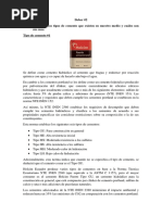 Tipos y Marcas de Cemento en Ecuador | PDF | Hormigón | Cemento