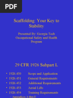 Scaffold Inspection Form - Master | PDF | Scaffolding | Ladder