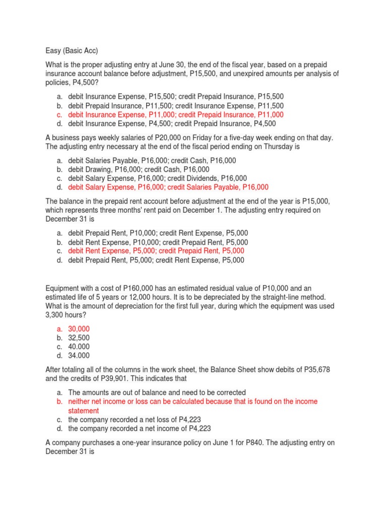 Basic Caselets | PDF | Debits And Credits | Expense