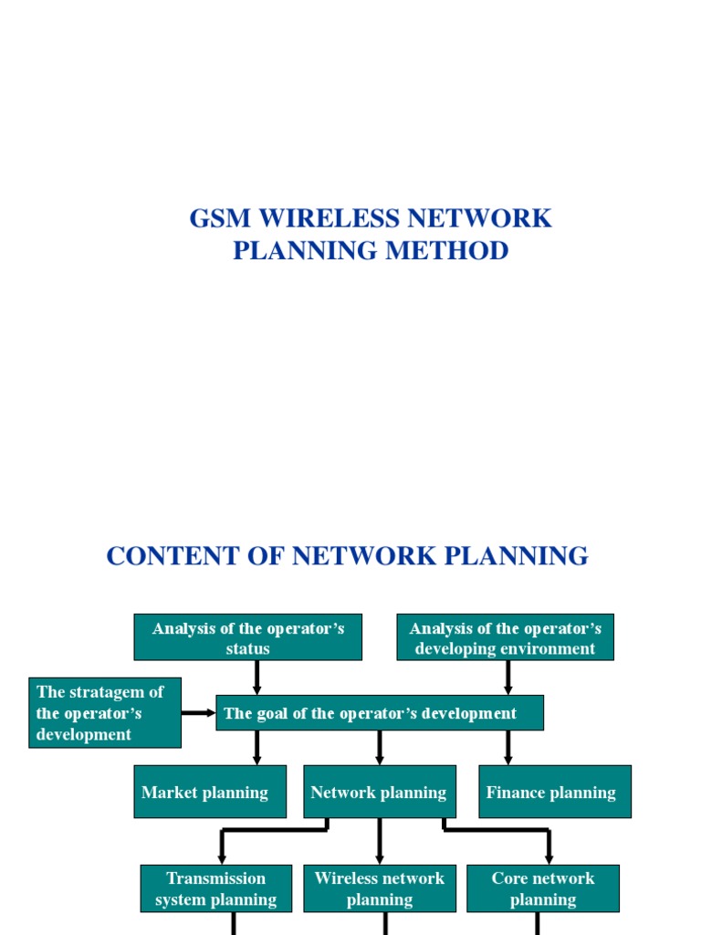 GSM Network Planning Guide | PDF | Base Station | Gsm