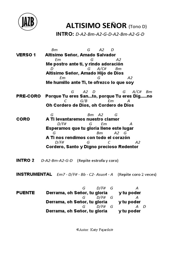 Altisimo Señor PDF | PDF