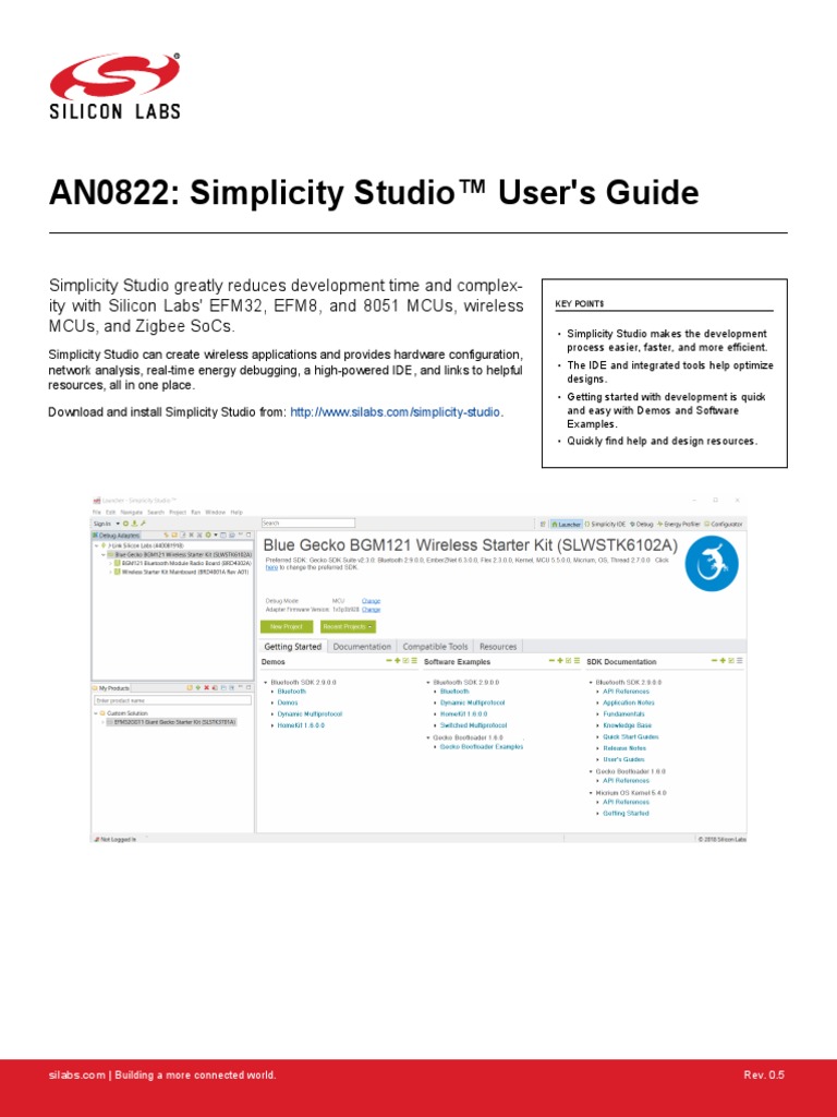Silicon Labs | PDF | Application Programming Interface | Integrated ...