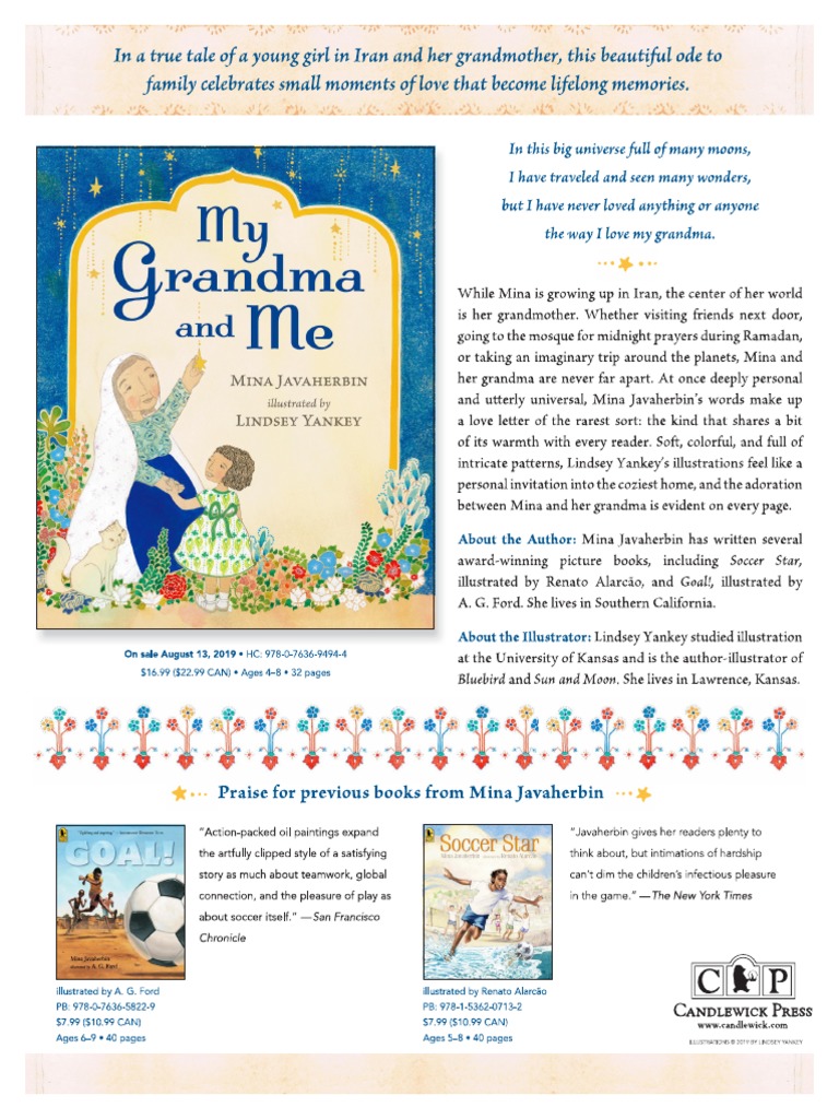 My Grandma and Me by Mina Javaherbn Author's Note | PDF