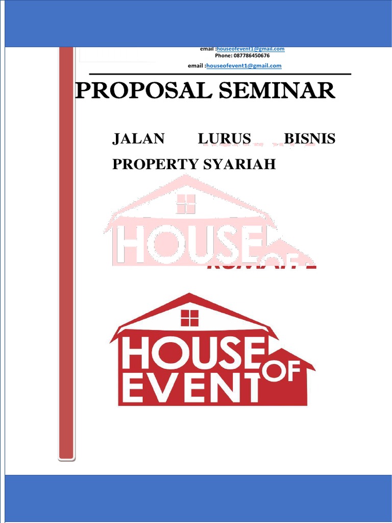 Proposal Seminar Properti | PDF