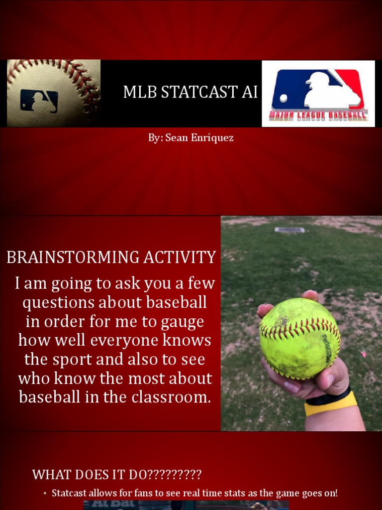 Final Statcast | PDF | Ball And Bat Games | Major League Baseball