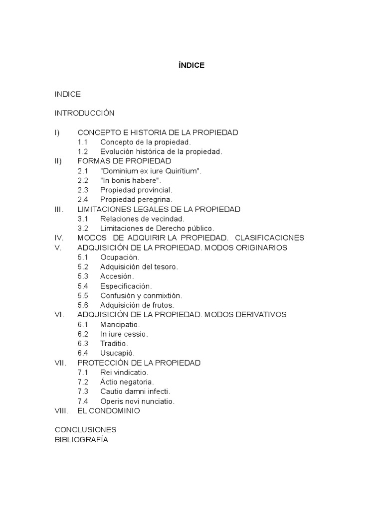 Derecho de Propiedad en Roma | PDF | Propiedad | Posesión (Ley)