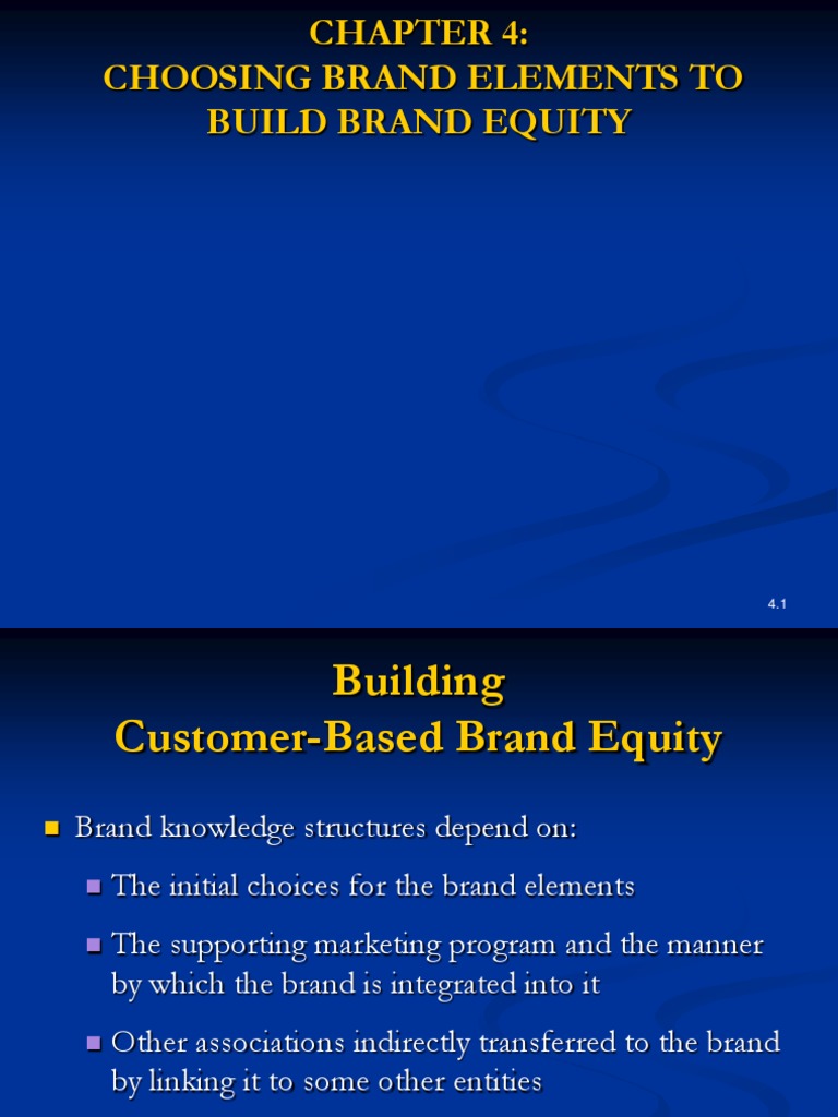 4 Primary Brand Elements | PDF | Brand | Marketing