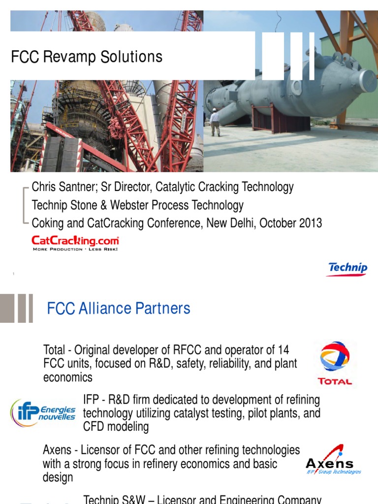 Optimizing FCC Units: Technip Stone & Webster's Proven Technologies for ...