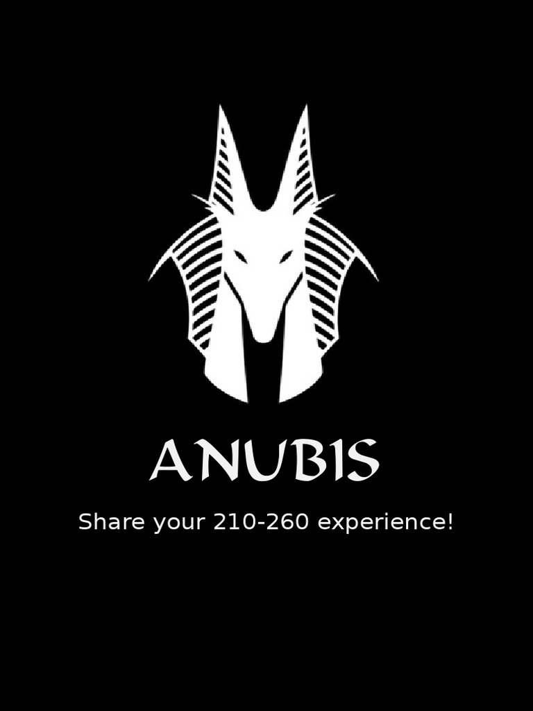 Anubis 210-260 v06 PDF | PDF | Firewall (Computing) | Computer Network