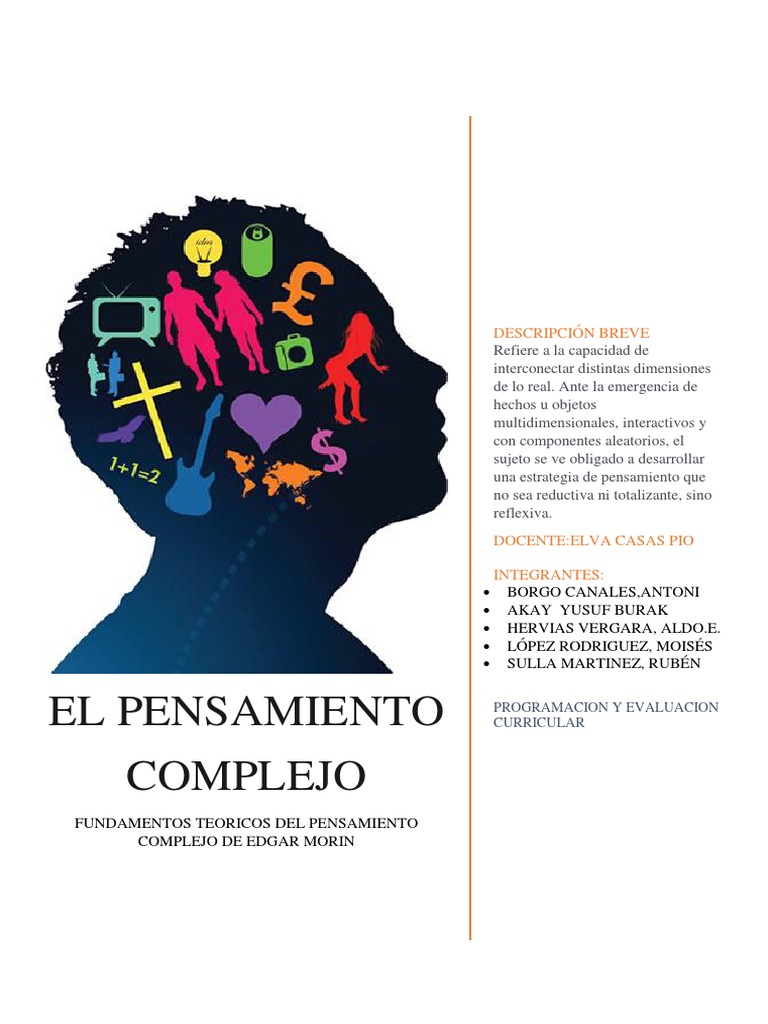 Pensamiento Complejo - Fundamentos | PDF | Complejidad | Science