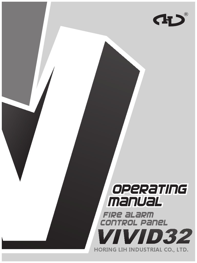 Horing Lih Vivid32 FDAS Fire Alarm Control Panel Om (22AUG2017) | PDF ...