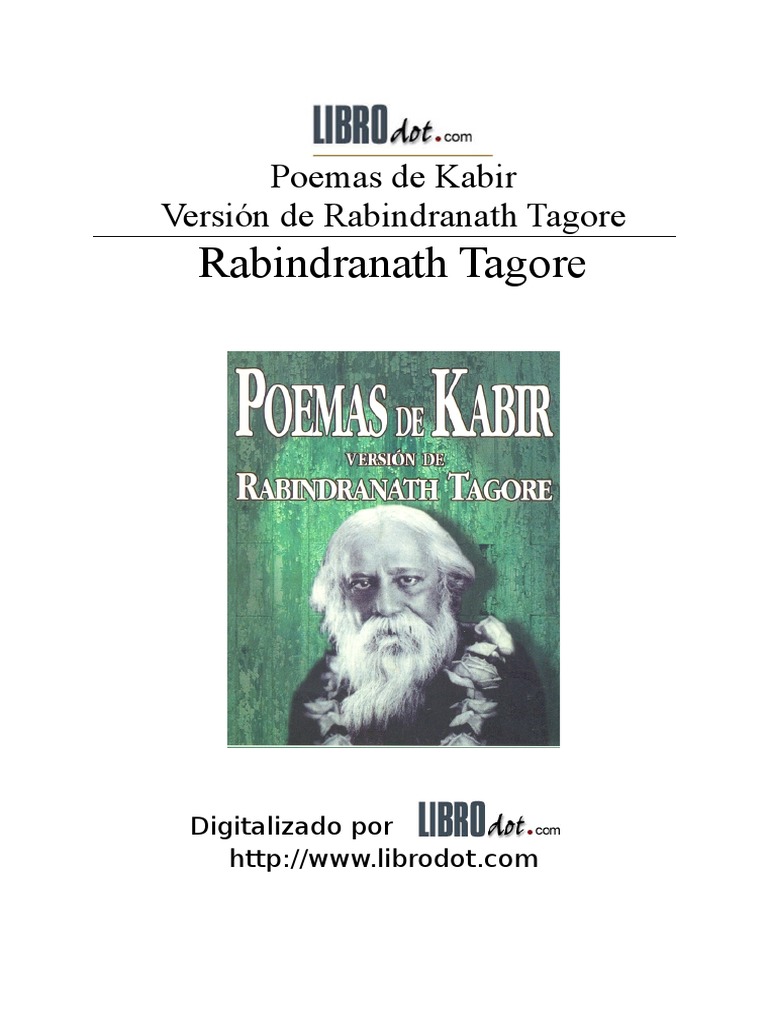 Tagore, Rabindranath - Poemas de Kabir | PDF | Amor | Naturaleza