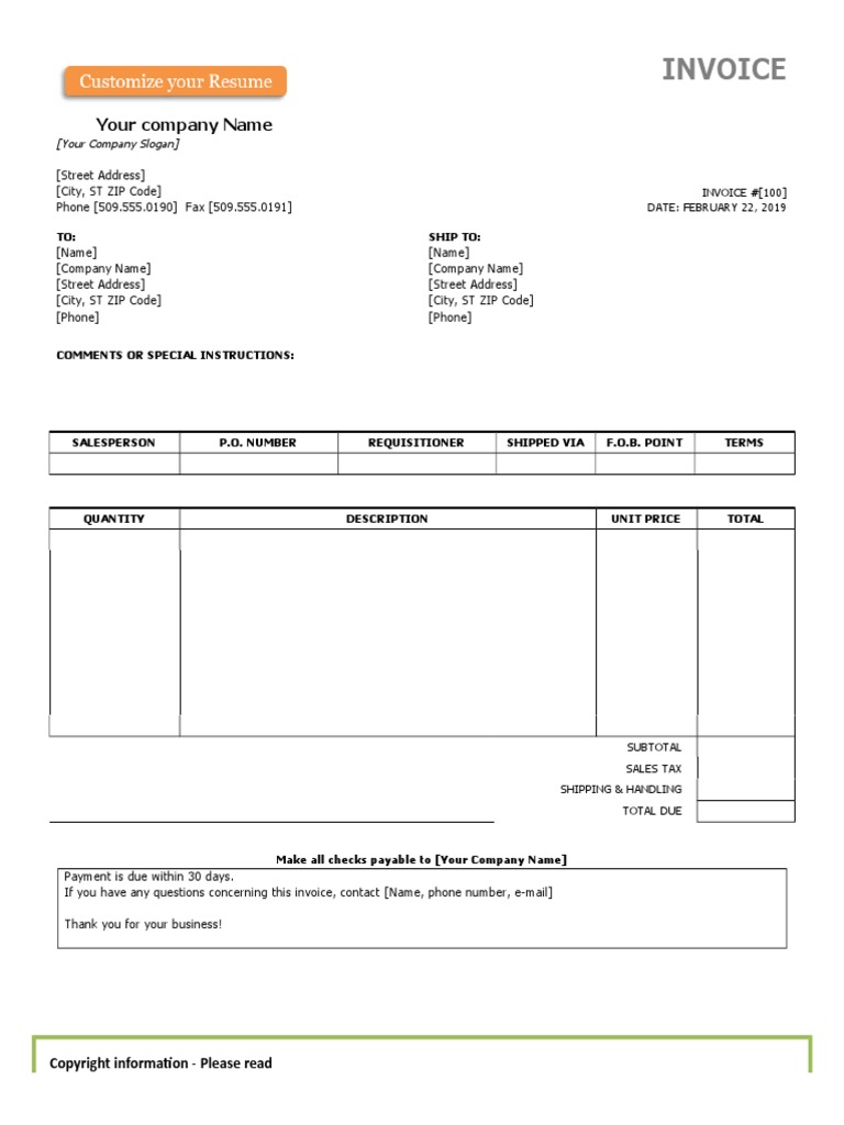 Simple Invoice | PDF | Invoice | Business