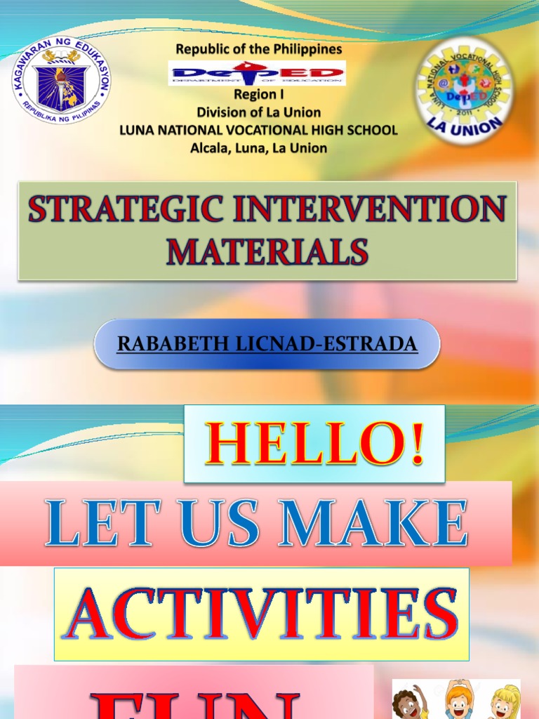 Strategic Intervention Materials For Radicals Grade 9 | PDF ...
