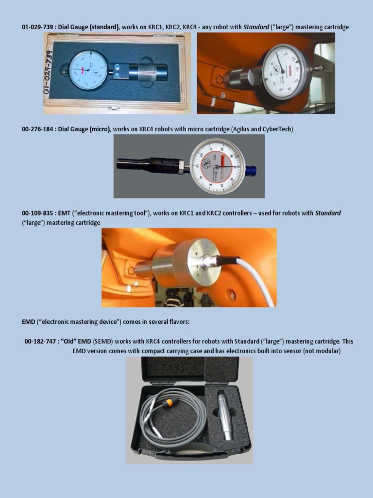 A Comprehensive Guide to KUKA Robot Mastering Tools for Various ...