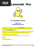The Lemonade War Discussion Questions | PDF | Games & Activities